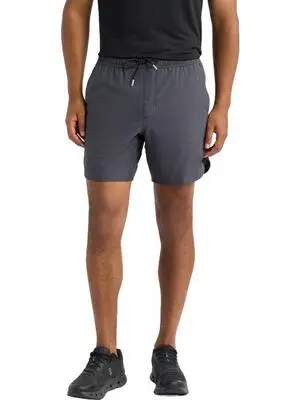 LEGENDS 7-inch Lined Performance Shorts - Charcoal Gray