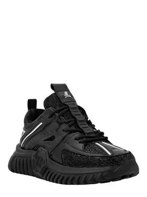 Philipp Plein Runner Stones Sneakers - Black