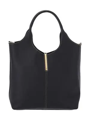 TOD'S Leather Tote Bag - Black