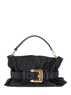 Balmain Anthem Large Shoulder Bag - Black