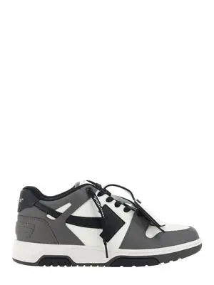Off-White OFF-WHITE Out Of Office Leather Sneakers Multicolour