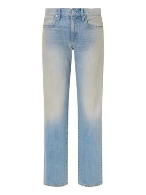 SLVRLAKE SLVRLAKE Ellie Low-Rise Straight-Leg Jeans