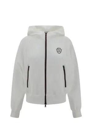 BRUNELLO CUCINELLI Brunello Cucinelli Full Zip Hoodie With Logo Detail
