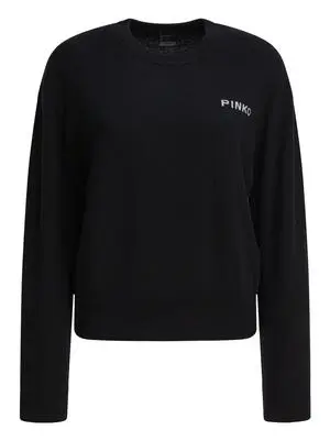 PINKO Pinko Martinica Logo Intarsia Jumper