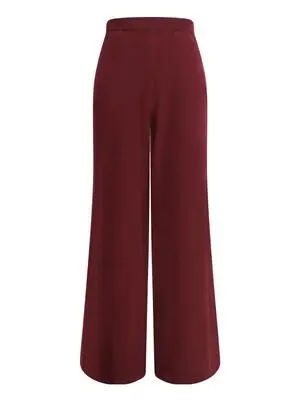 Brunello Cucinelli Knitted Wide Leg Trousers - Brown