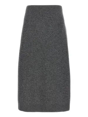 BRUNELLO CUCINELLI Brunello Cucinelli Knitted Midi Skirt