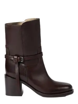 BRUNELLO CUCINELLI Brunello Cucinelli Monili Embellished Ankle Boots