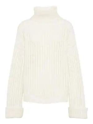 BRUNELLO CUCINELLI Brunello Cucinelli Wide Rib Turtleneck Sweater