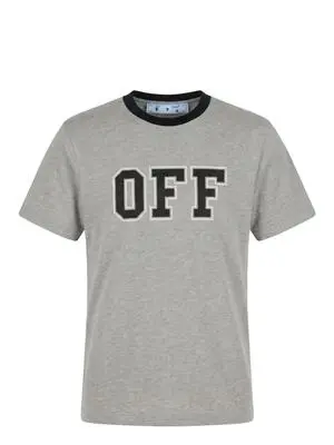 Off-White Short-sleeved T-shirt - Grey