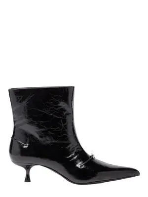 DIESEL® D-jewels Pointed-toe Ankle Boots - Black