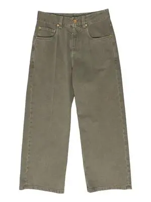 Brunello Cucinelli Logo Patch Straight-leg Trousers - No