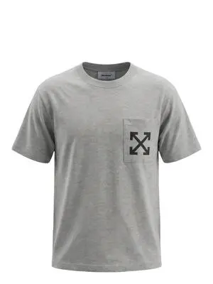 Off-White Graphic T-shirts - Grey