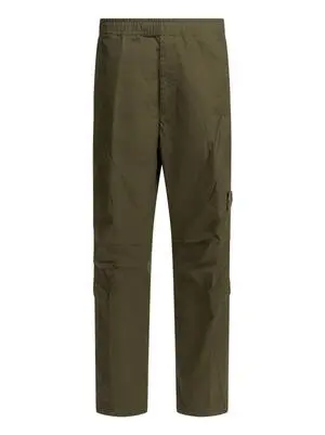Stone Island Cargo Pants With Logo - Green