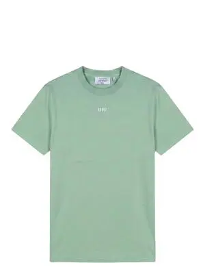 Off-White Short-sleeved T-shirt - Mint Green