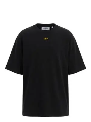 Off-White Short-sleeved T-shirt - Black