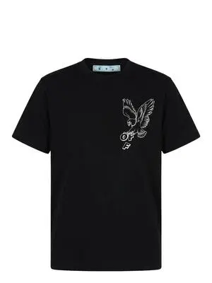 Off-White Printed T-shirt - Black