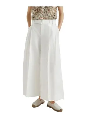 Brunello Cucinelli Pleated Trousers - Ivory