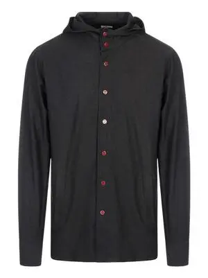 Kiton Hooded Jacket - Black