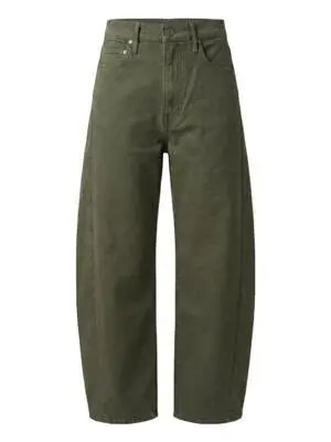 MOTHER Cargo Casual Trousers - Forest Night