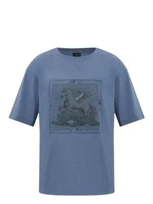 Etro Short-sleeved T-shirt - Blue