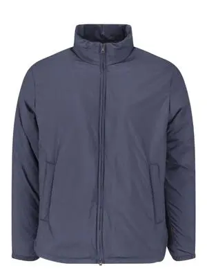 Herno Stand-up Collar Zip-up Jacket - Blue