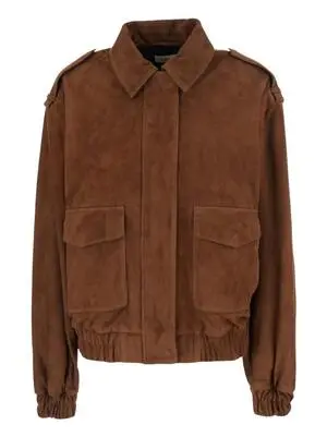 ARMA Suede Leather Jacket - Beige