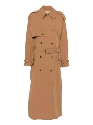 Isabel Marant Étoile Violette Double-breasted Trench Coat - Camel