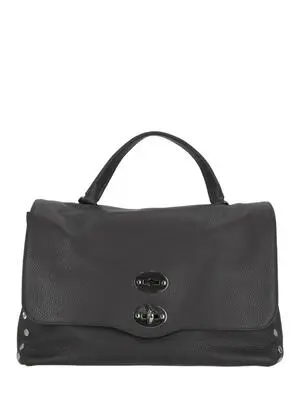 ZANELLATO Postina Twist-lock Medium Tote Bag - Grey