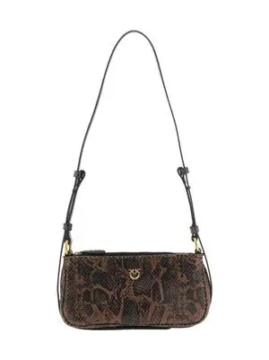 Pinko Love Bag Shoulder Bag - Brown