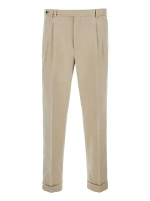 PT TORINO Pt Pantaloni Two Pleat Tailored Trousers