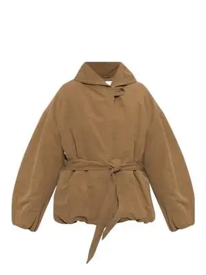 Isabel Marant Étoile Volinda Belted Hooded Jacket - Camel
