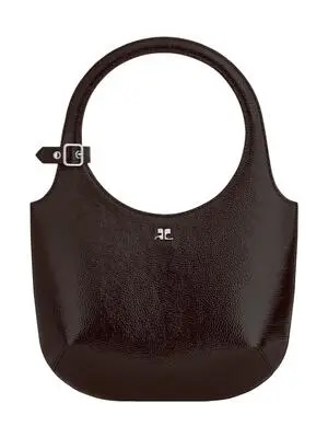 COURREGES Courrèges Zipped Tote Bag Bark