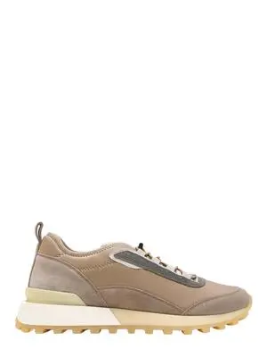 Brunello Cucinelli Round Toe Sneakers - Nude