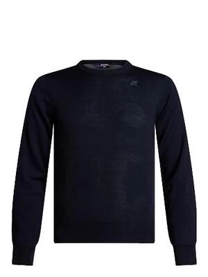 K-WAY Virgin Wool Sweater - Blue