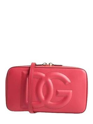 Dolce & Gabbana DOLCE & GABBANA Calfskin Camera Bag Red