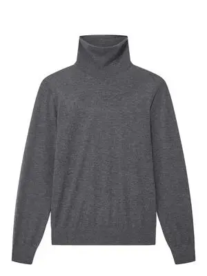 Giorgio Armani Cashmere Turtleneck Sweater - Grey