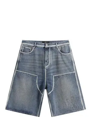 Amiri Ma Denim Carpenter Shorts - Pacific