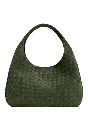 Bottega Veneta Bottega Veneta Large Campana Bag Green