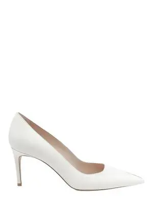 STUART WEITZMAN Pointed-toe Stiletto Pumps - White