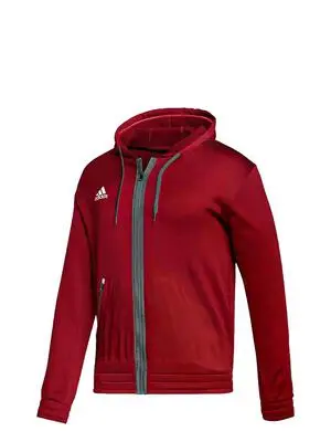 Adidas Team Issue Hoodie Jacket - Red