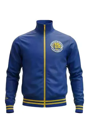 Mitchell & Ness Nba Golden State Warriors Track Jacket - Blue