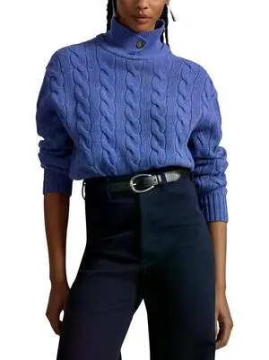 Polo Ralph Lauren Cable Knit Sweater - Blue