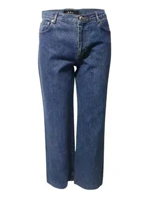 A.p.c. Sailor Wide-leg Jeans - Blue