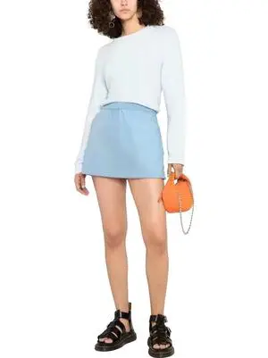 Red Valentino Scallop Edge Skort - Blue