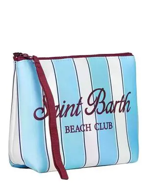 MC2 SAINT BARTH Aline Clutch Bag - Blue