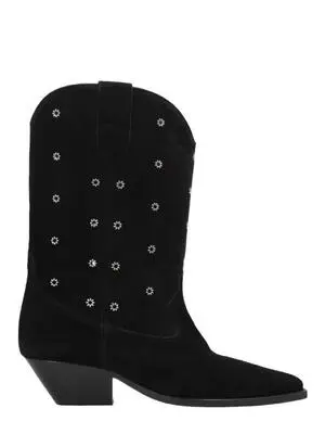 Isabel Marant Étoile Block Heel Ankle Boots - Black
