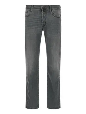 Jacob Cohen Straight-leg Trousers - Grey