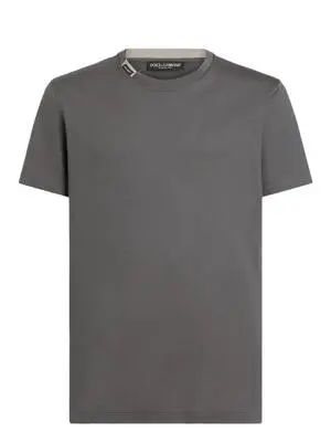 Dolce & Gabbana Cotton Jersey T-shirt - Grey