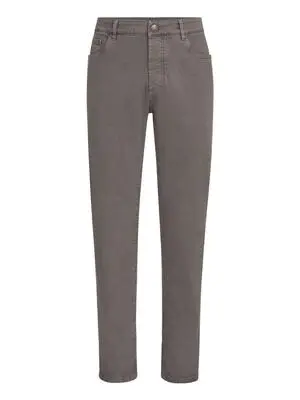 Brunello Cucinelli Brunello Cucinelli Belt Loop Jeans Gray