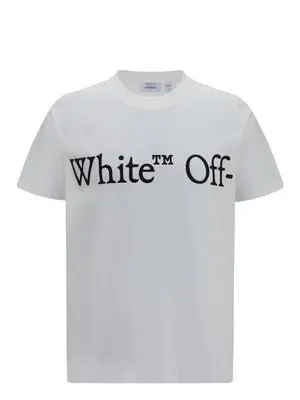 Off-White Bookish Scarf T-shirt - Gray